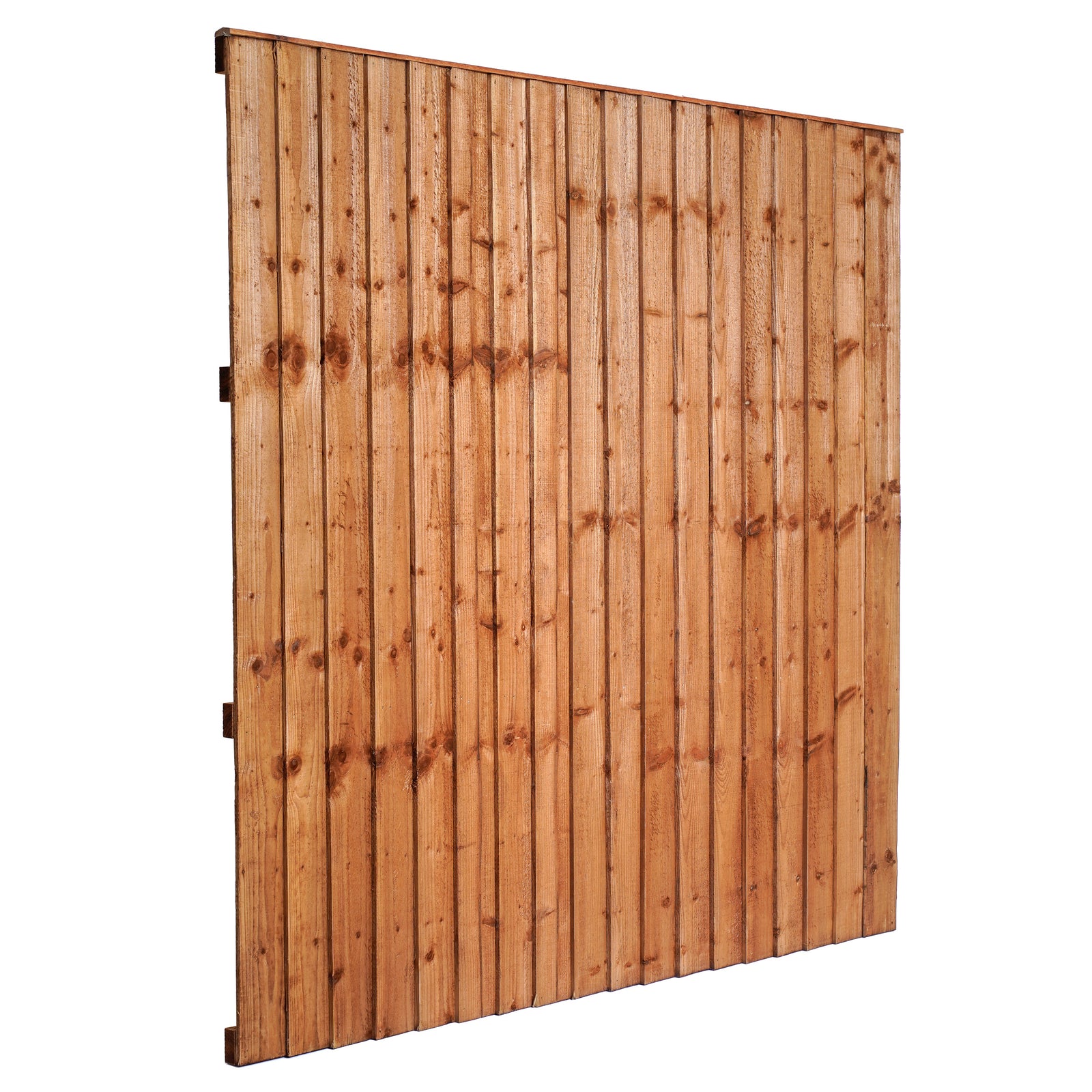 Heavy Duty Closeboard Panel - Pressure Treated Brown