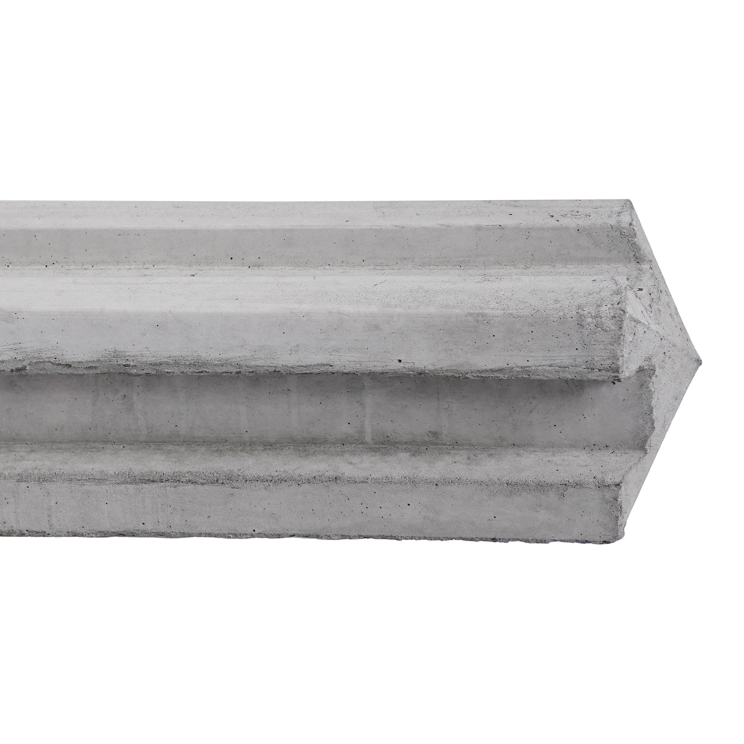 Concrete Three Way Fence Post